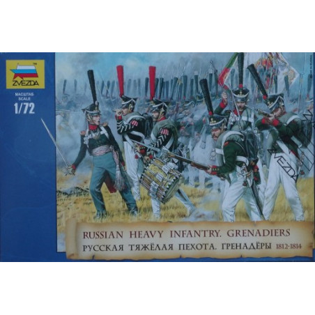 ZVE8020 RUSSIAN HEAVY INFANTRY. GRENADIERS 1/72
