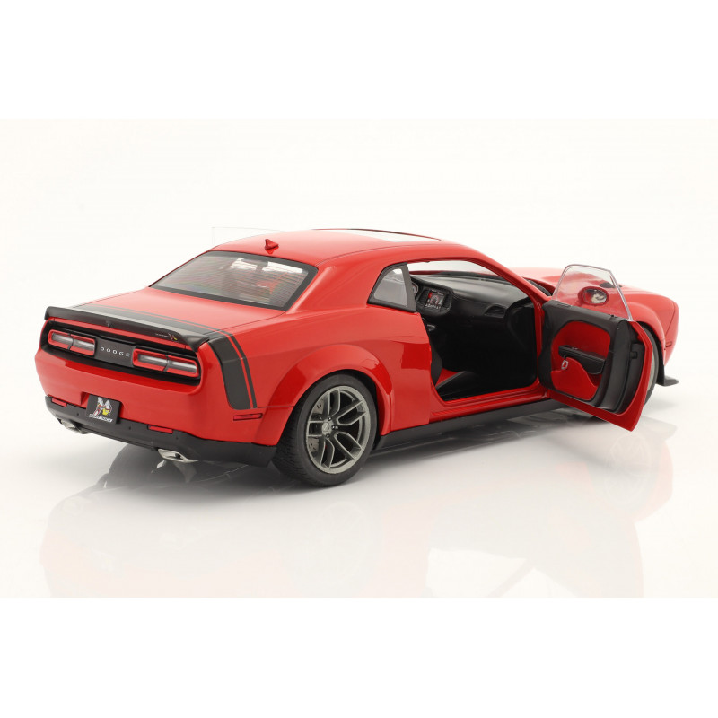 SO18 DODGE CHALLENGER R/T SCAT PACK RED 1/18